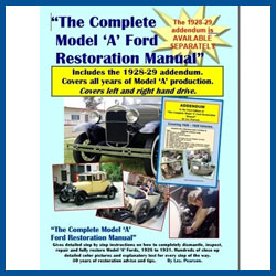 Model A Ford Parts - Technical Books